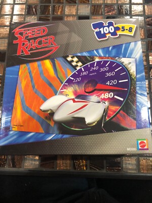 Mattel Speed Racer Jigsaw Puzzle 100 Pieces Kids | eBay