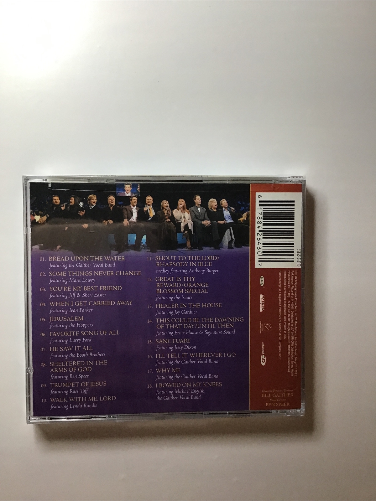 Live from Toronto by Bill Gaither (Gospel) (CD, Feb-2006, Gaither Music ...