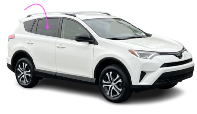 Fits 2013-2018 Toyota RAV4 & 2016-2018 RAV4 Hybrid Rear Right Door ...