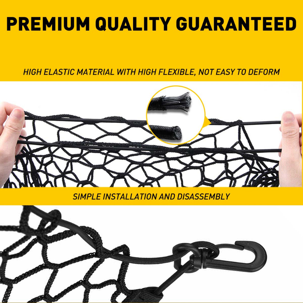 Elastic Car Trunk Boot Net Storage Organiser Cargo Nets Mesh Bag ...