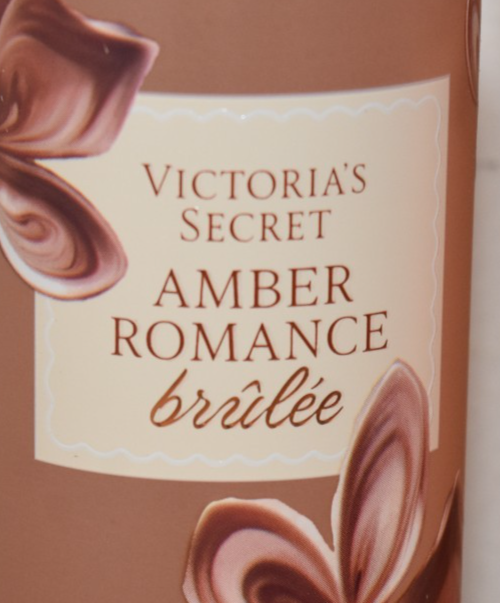 3 Victoria's Secret Amber romance Brulee Body Mist Fragrance Lotion Lot ...