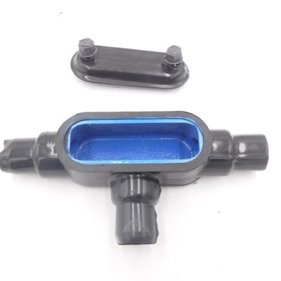 Ocal Blue BT4-G PVC Coated Mogul Tee Conduit Body 1-1/4" | eBay