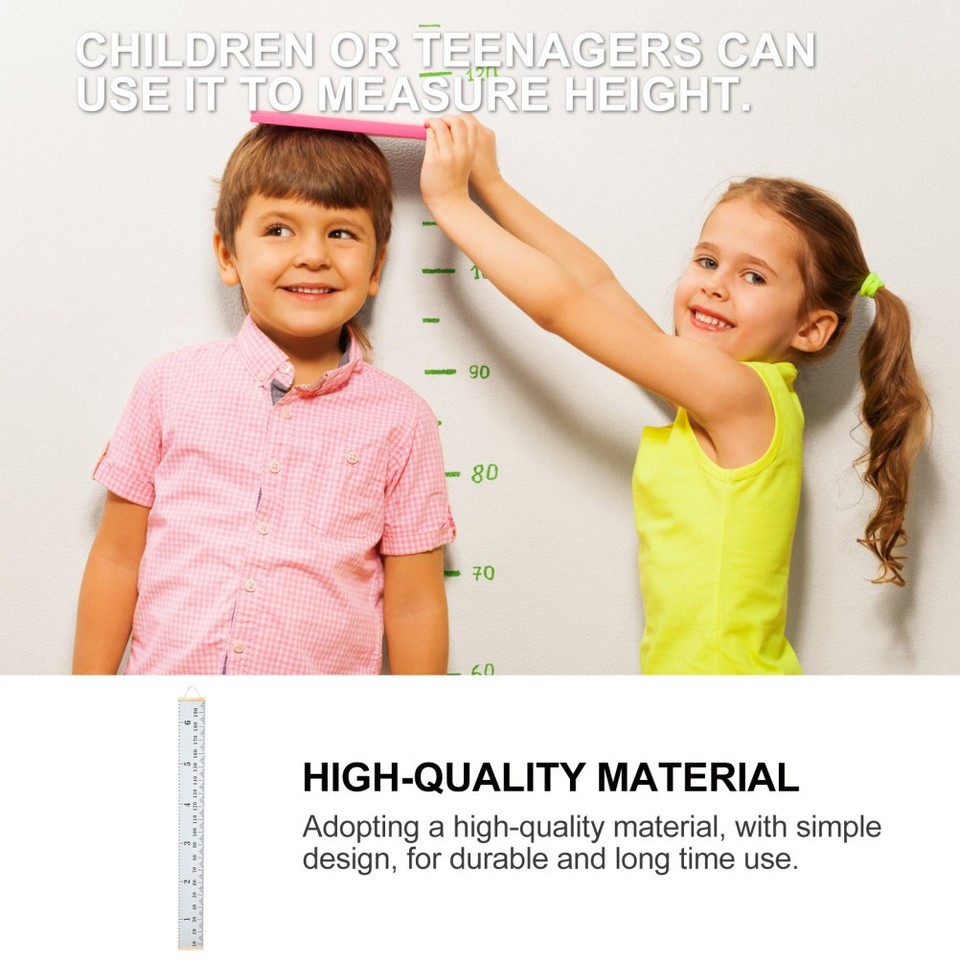 Wall Hanging Ruler Kids Height Measuring Ruler Height Chart Pendant ...