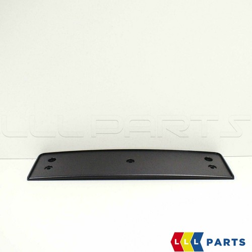 NEW GENUINE VW TOUAREG 7P FRONT BUMPER NUMBER LICENSE PLATE HOLDER ...