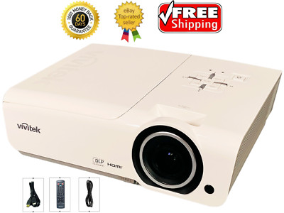 ViviTek D967-WT DLP Projector Large Venue 5500 Lumens Full HD HDMI w ...