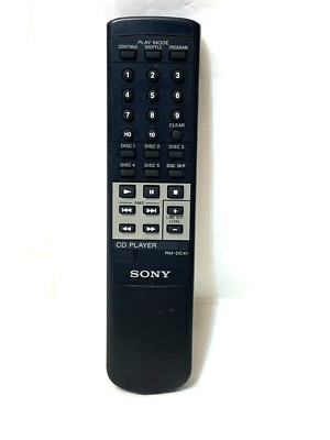 Original Sony RM-DC41 Remote Control for CDP-CE315 CD Changer/Player ...