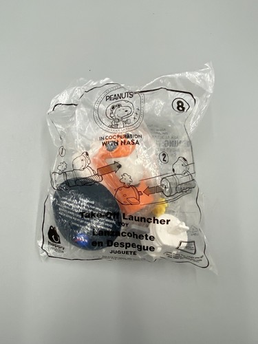 Peanuts McDonald’s Happy Meal Toy Snoopy Figure Number 8 NASA 2019 ...