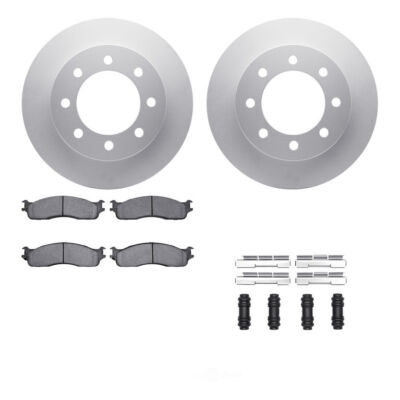Disc Brake Kit-Geospec Rotors with 5000 Advanced Brake Pads includes ...