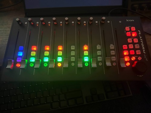 Icon Platform M+ Physical controller USB/MIDI control surface/motorized ...