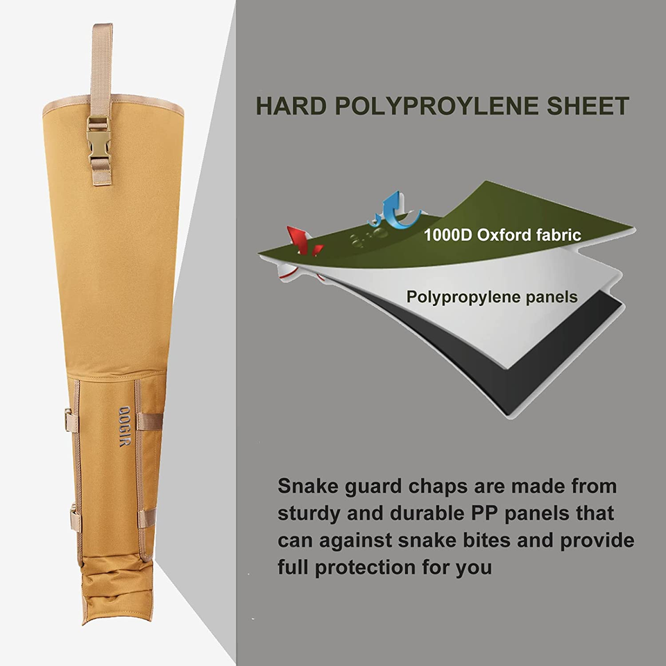 Snake Guard Protection Chaps: Snake Bite Protection for Ankle to Thigh ...