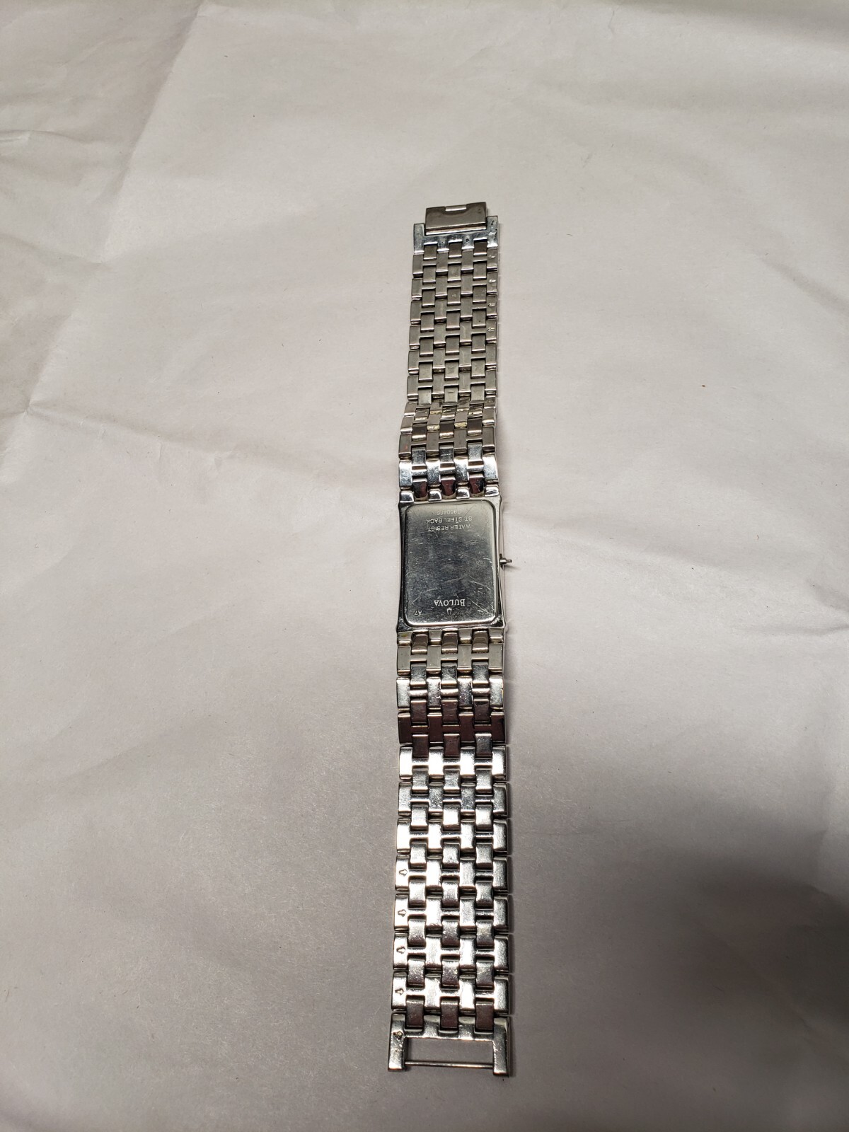 Men's Bulova Diamond Accent Stainless Steel Black Dial Watch C860466 ...