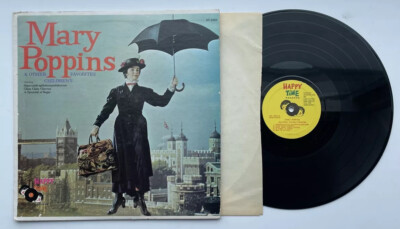 Happy Time Records MARY POPPINS Album HT-1034 other children's ...