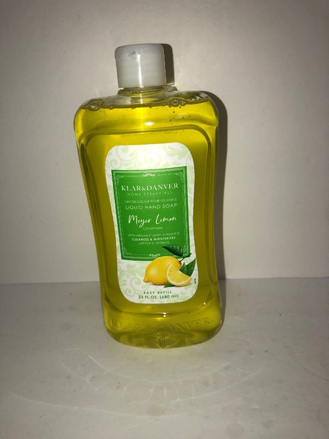 Klar & Danver Meyer Lemon Refill Hand Soap W/vitamin E 23oz EA 46 Oz ...