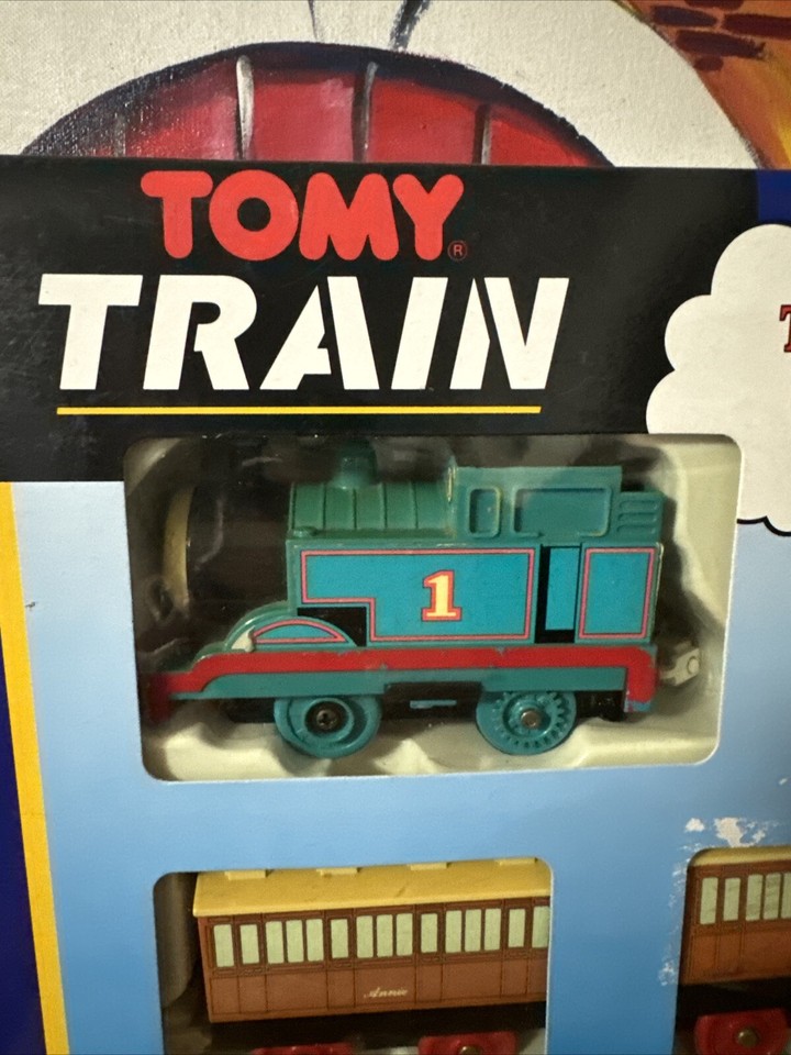 Thomas The Tank Engine Set 1992 TOMY TRAINS Thomas The Tank Motorised ...