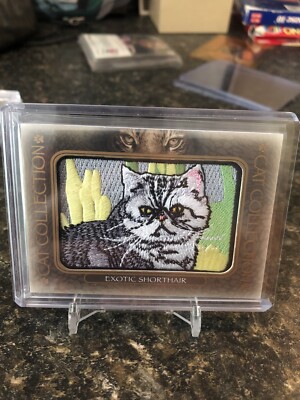 2020 Upper Deck Goodwin Champions Cat Collection Exotic Shorthair Tier ...