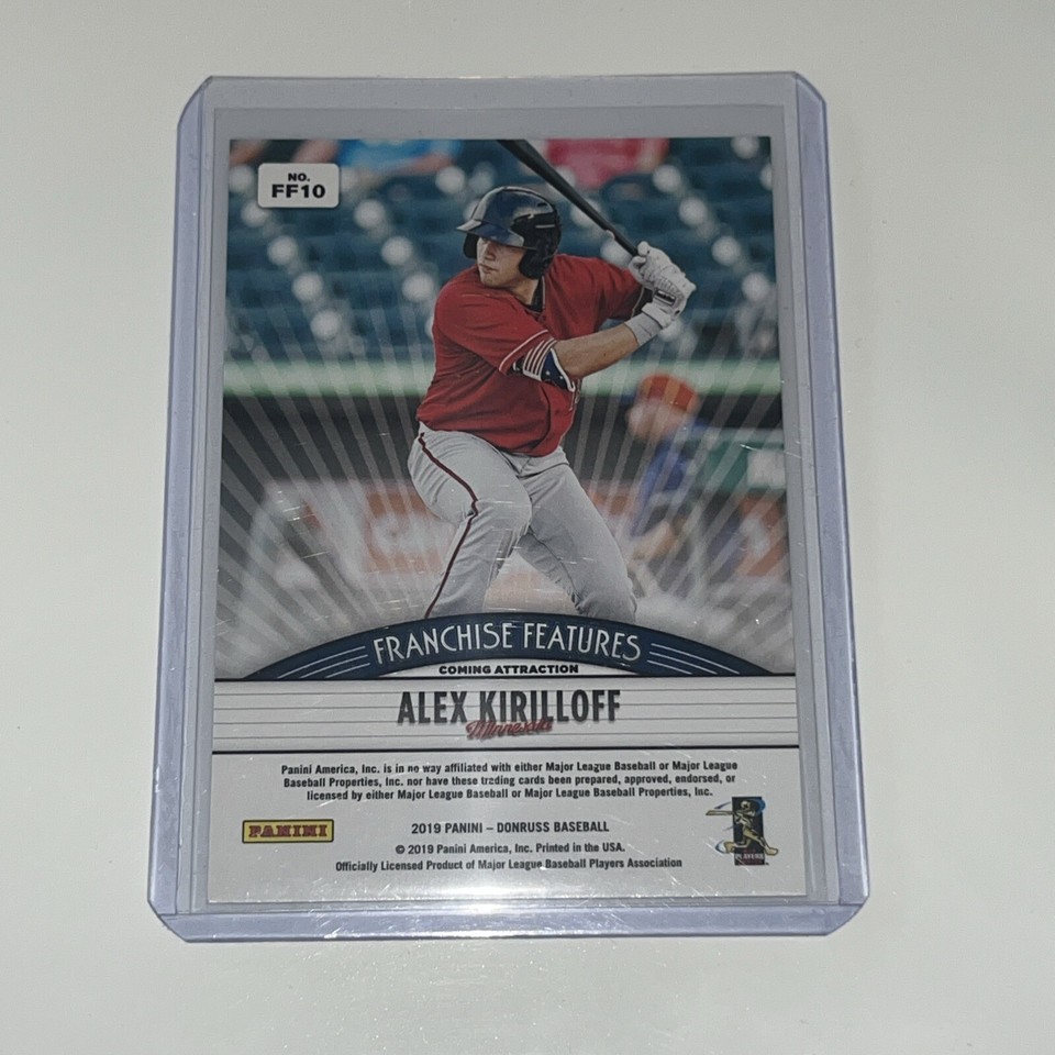2019 Donruss Franchise Features #FF10 Aaron Judge / Alex Kirilloff 2 ...