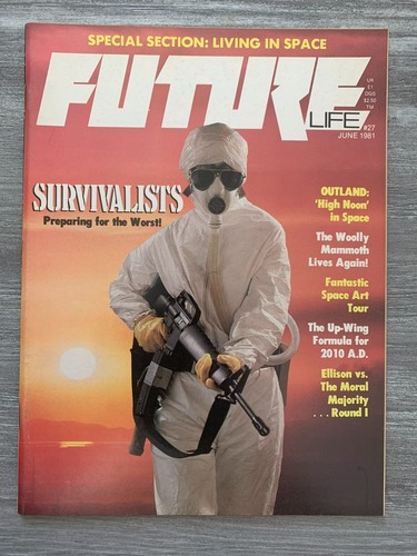 1981 FUTURE LIFE Magazine #27 FVF 7.0 Living in Space / Harlan Ellison ...