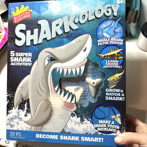 Sharkology Scientific Explorer Activity Kit Become Shark Toys Learning ...