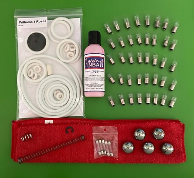 1962 Williams 4 Roses / Four Roses Pinball Machine Super Kit | eBay