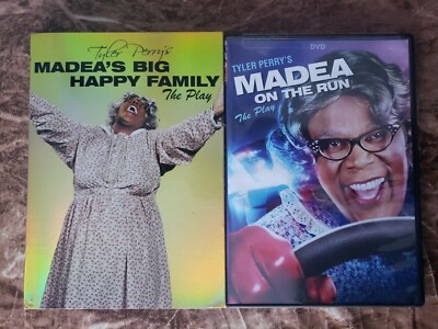 Tyler Perry's Mafea's Big Happy Family/Madea On The Run DVD Set | eBay