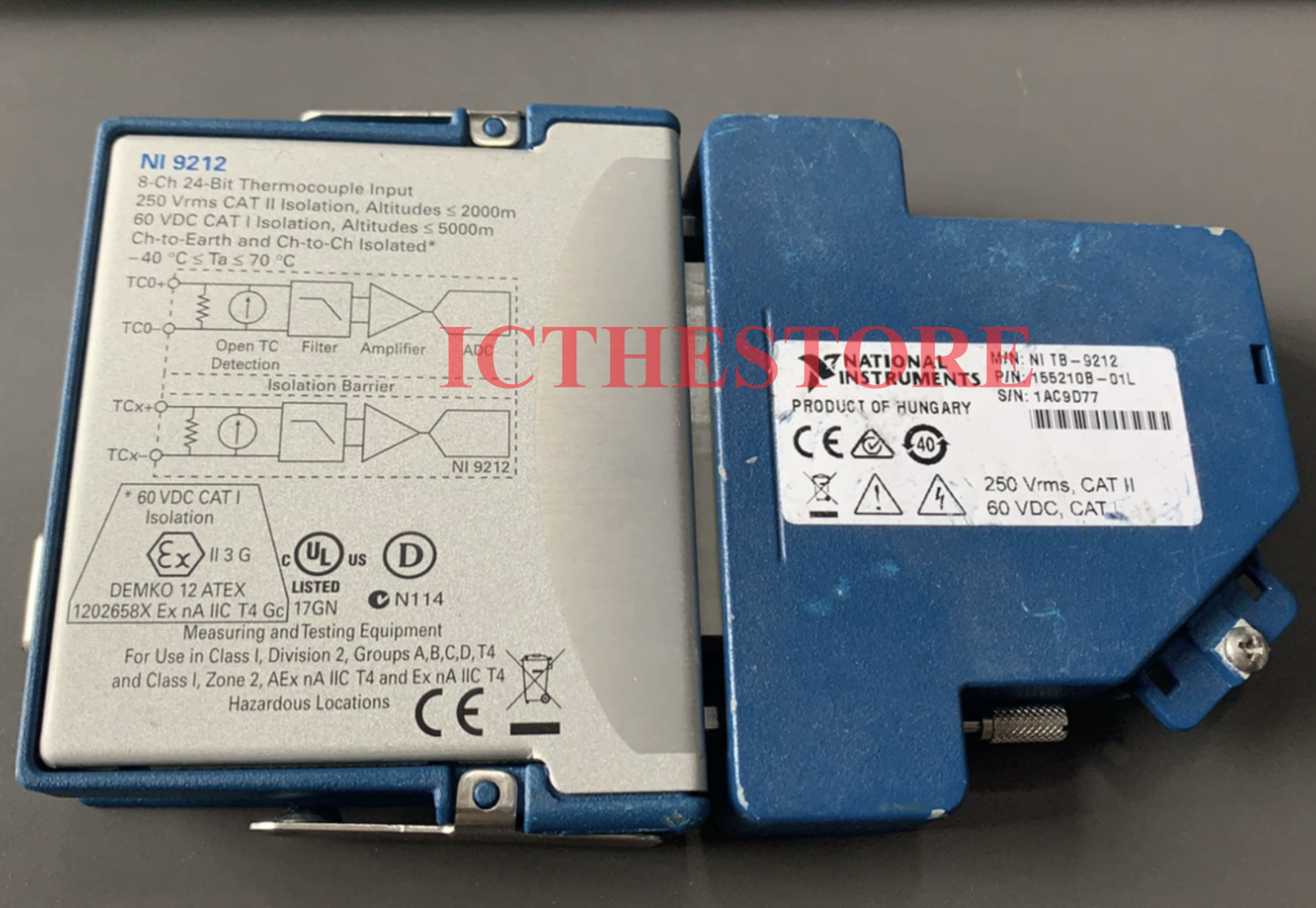 1PC Used NI-9212+TB-9212 /NI 9212 TB 9212 Good Condition via DHL or ...
