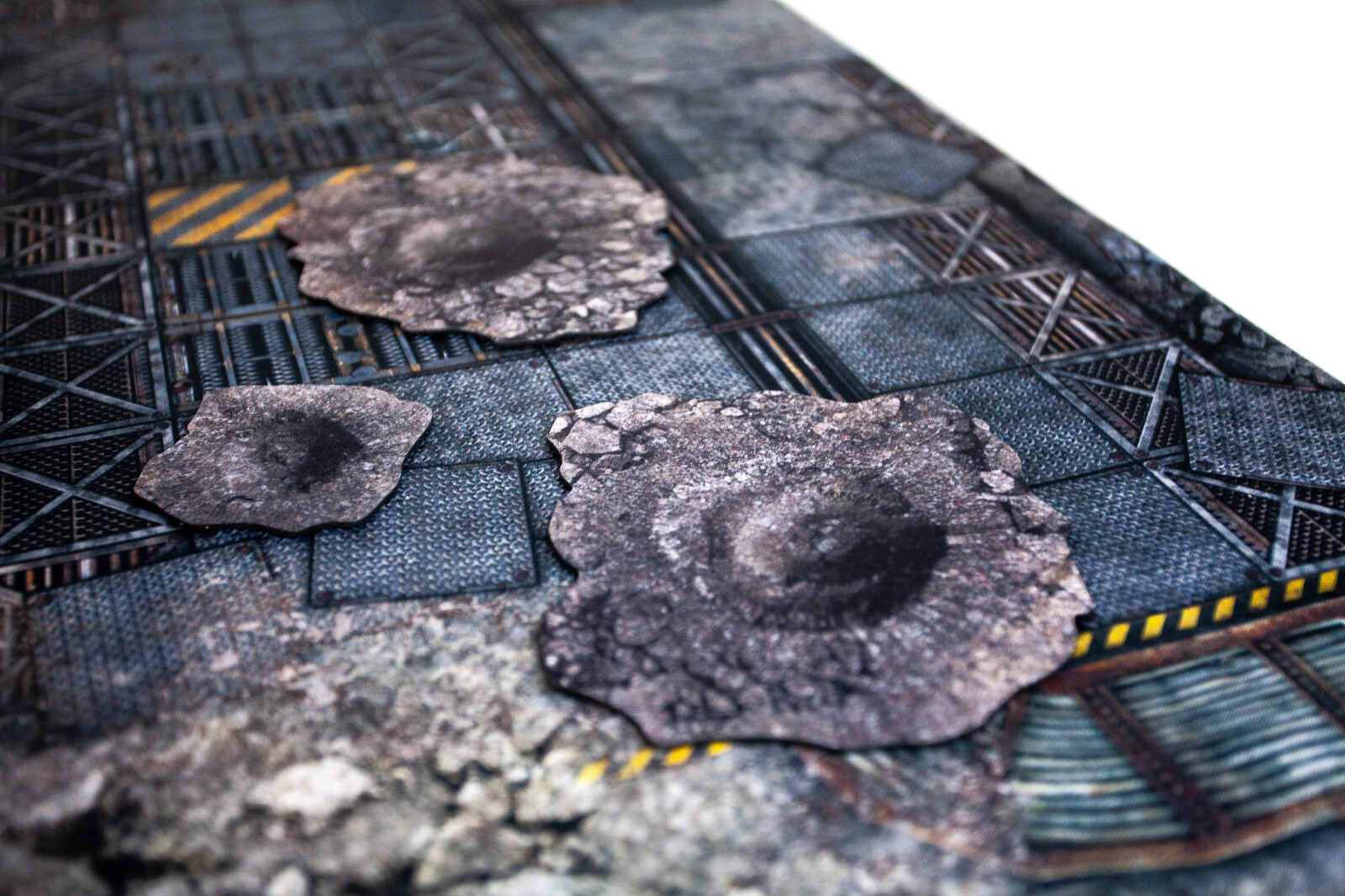 2D terrain - Fallen City Craters compatible with SOIAF, Warhammer 40k ...