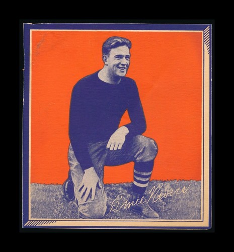 1935 Wheaties - Ernie Nevers Fancy Frames Football Card Panel Hand Cut ...