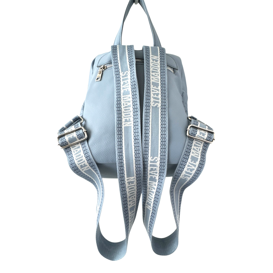 Steve Madden Light Blue Faux Leather Backpack | eBay