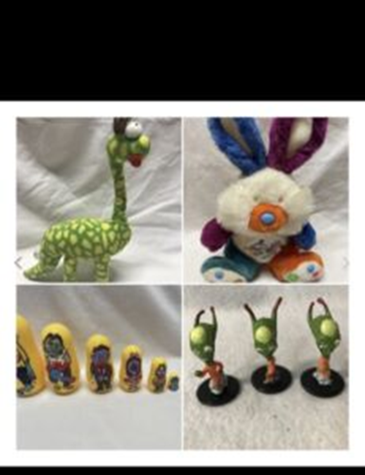 Lot Of 10 Miscellaneous Stuffed Plush Animals And Random Toys | eBay