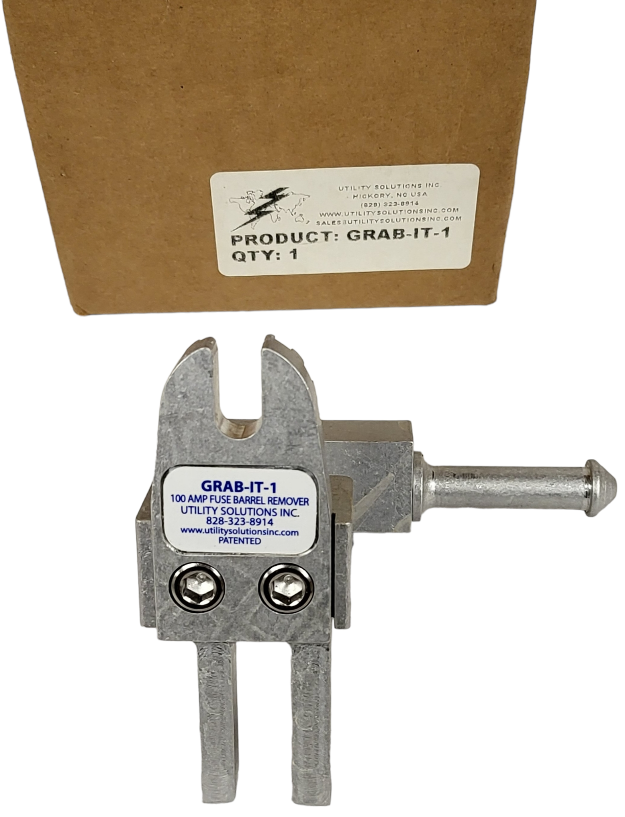 Utility Solutions GRAB-IT-1 100-Amp Cutout Fuse Tube Remover