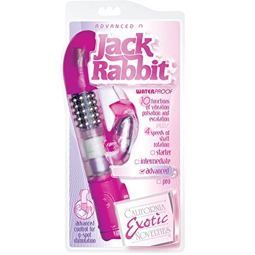 Advanced G Jack Rabbit Dual Vibe Waterproof Pink 5 Inch | eBay