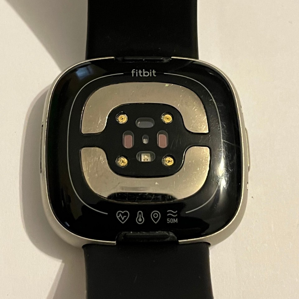 Fitbit Sense 2 - GPS Activity Tracker Smart Watch FB521 Platinum ...