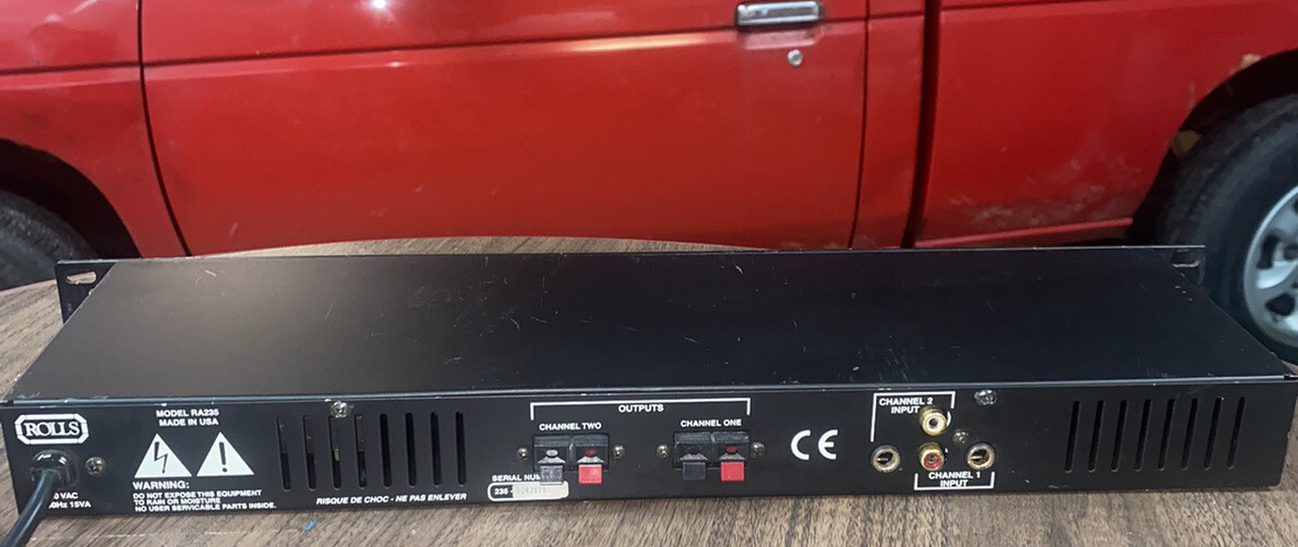 ROLLS Mix Max RM81 Rack Mount Audio Mixer | eBay
