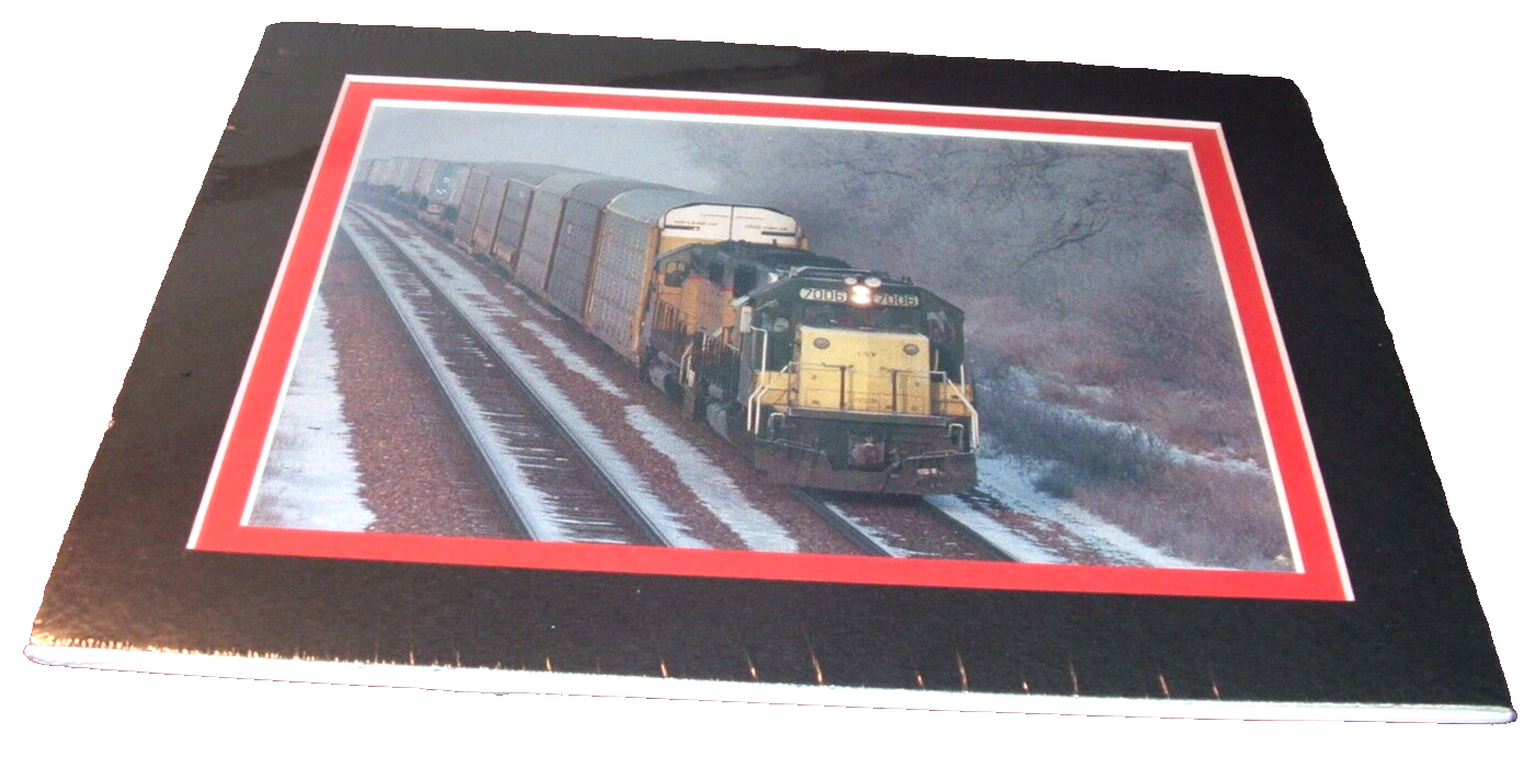 C&NW CHICAGO & NORTH WESTERN MATTED PRINT SD50 7006 | eBay