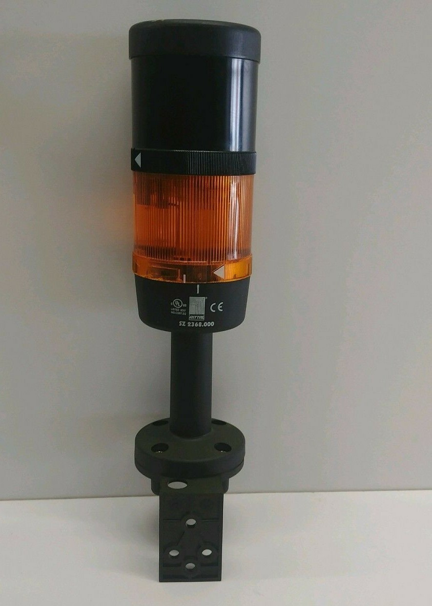 GOOD RITTAL 12-240V AMBER LENS SIGNAL STACK SZ2368000 SZ2371.020 ...