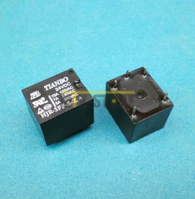 10PCS TIANBO POWER RELAY HJR-3FF-S-Z 24VDC 24V/5PIN | eBay