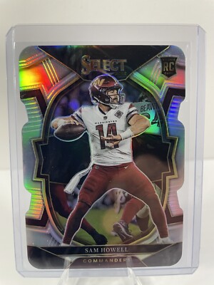 2022 Select Sam Howell RC concourse Level Silver Prizm Die Cut Rookie ...