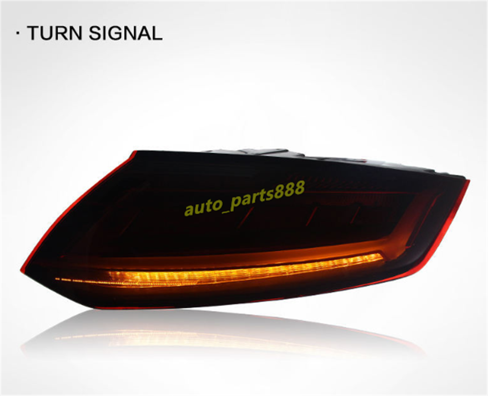 For Audi TT TTS TTRS Coupe 2015-2019 LED Left + Right Rear Tail Lights ...