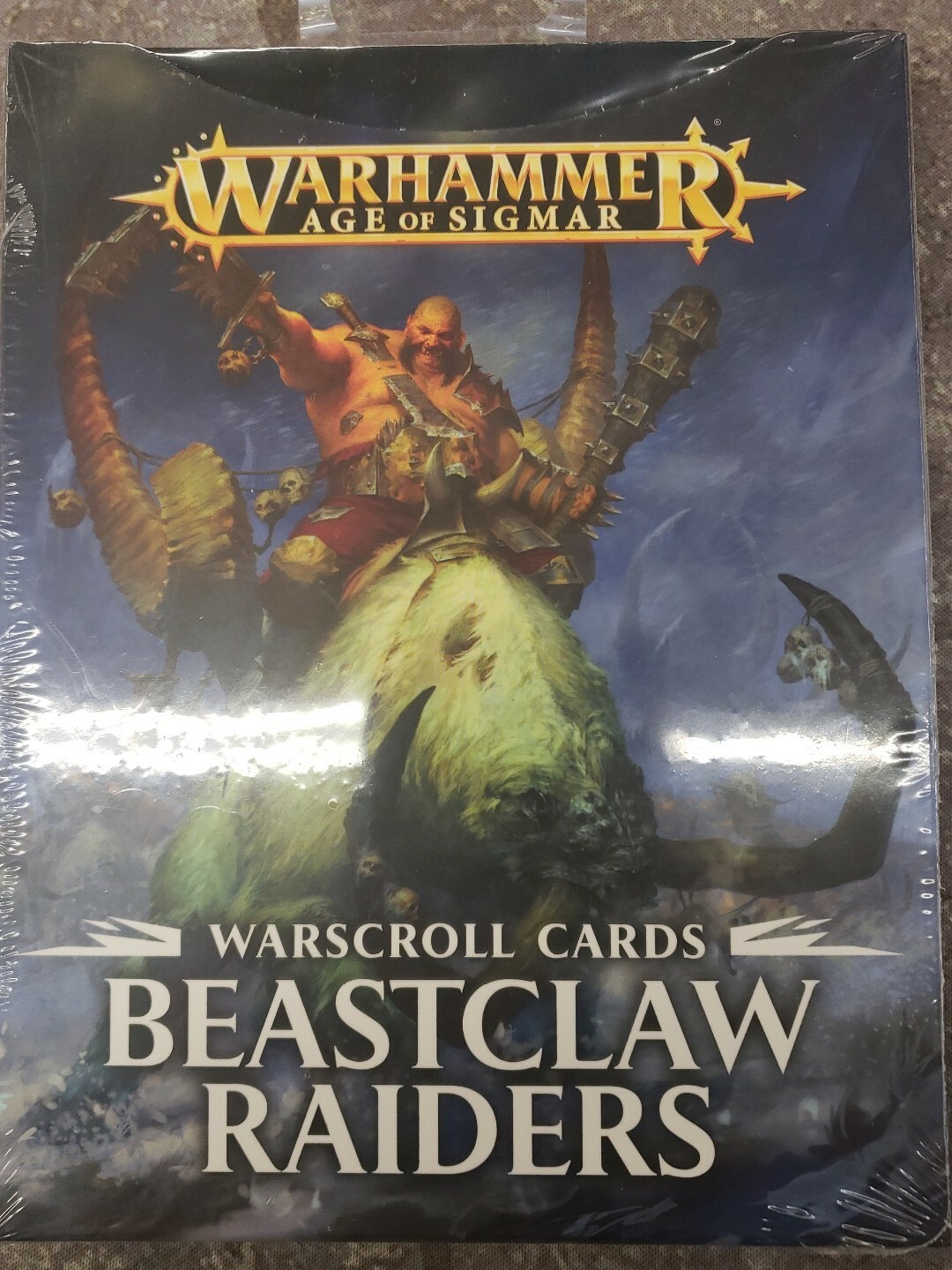 Age of Sigmar Beastclaw Raiders Warscroll Cards Warhammer Fantasy Ogre ...
