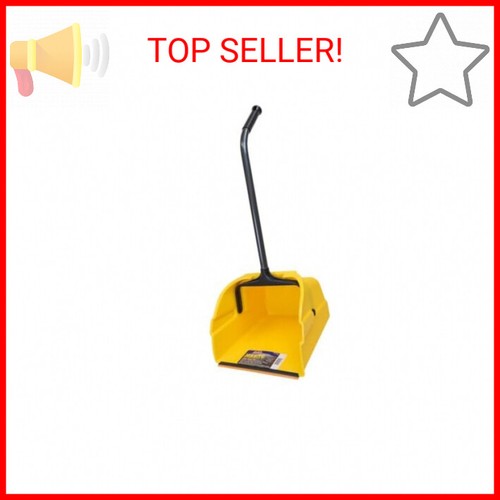 Quickie Debris Dustpan with Handle, Jumbo Debris Pan, Trash Collection ...