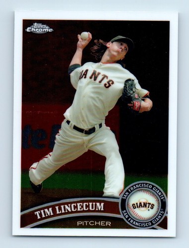 2011 Topps Chrome Tim Lincecum San Francisco Giants #15 | eBay
