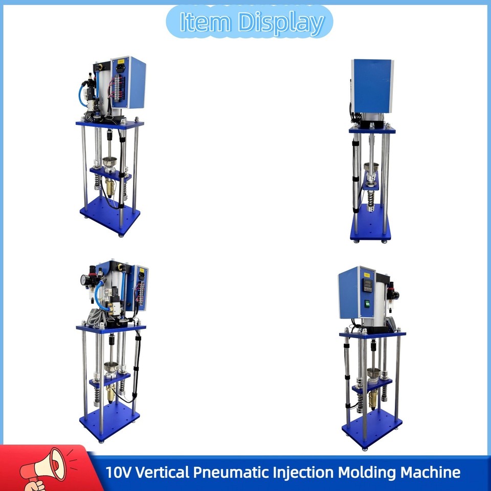 110V Pneumatic Injection Molding Machine Lab Prototype Plastic ...