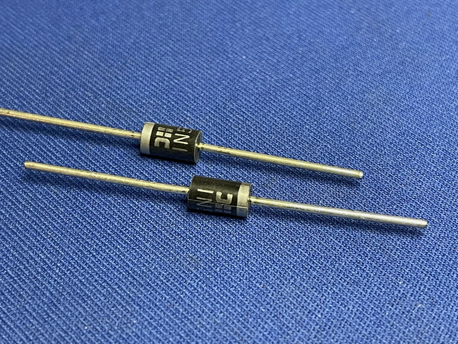 1N5402 DII RECTIFIER DIODE VINTAGE TIN LEADS NOS LAST ONES LOT OF 2 PCS ...