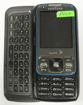 Samsung Rant SPH-M540 - Black ( Sprint ) Cellular Phone | eBay