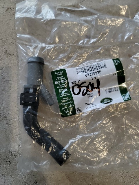 Jaguar OEM Water Hose Cooling Tube 2015-2019 F-type C2Z26930 for sale ...