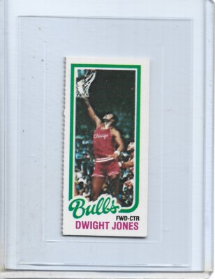 Dwight Jones-Bulls-1980-81 Topps Basketball Separated Single Panel #46 ...