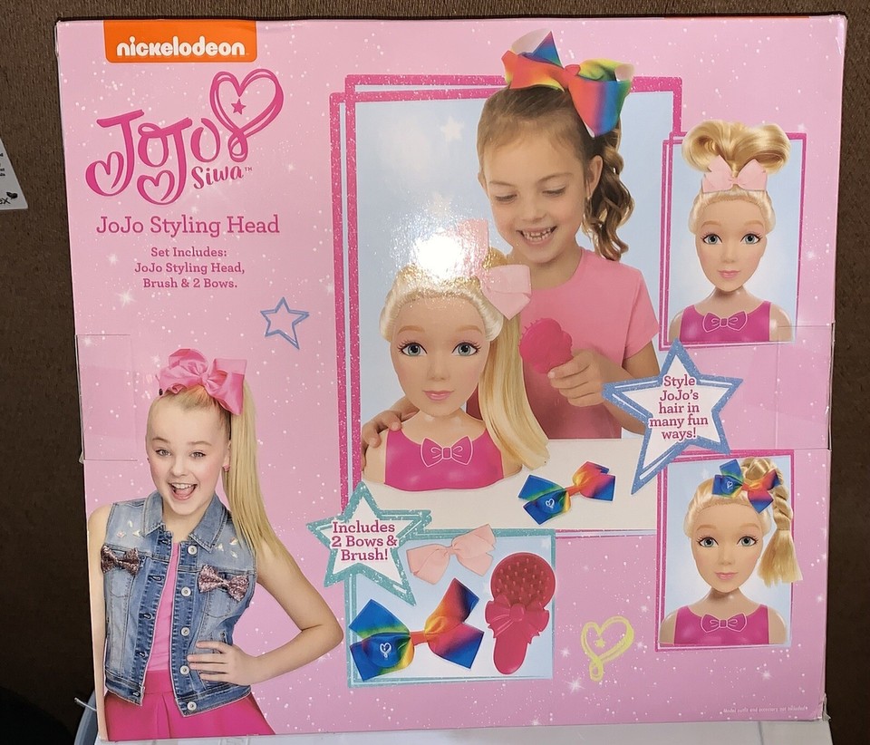 Nickelodeon Jojo Siwa Styling Head 4-Piece Set 886144511868| eBay