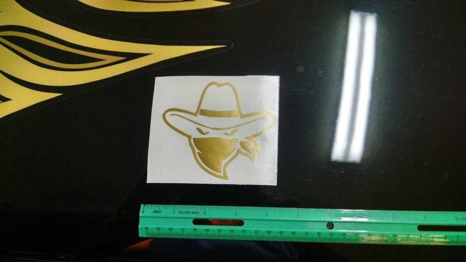 BANDIT TRANS AM GOLD DECAL FIREBIRD KAWASAKI SMOKEY BURT REYNOLDS 4X3 ...
