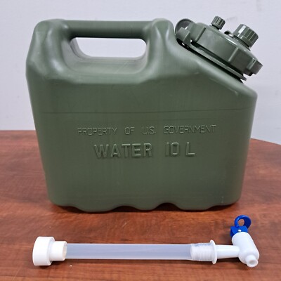 Scepter 2.5 Gallon Military BPA Free Water Container 10L Olive With ...