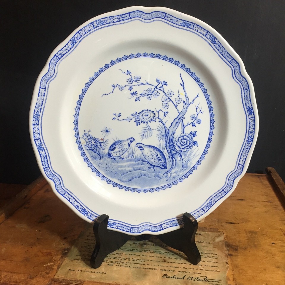 Furnivals Quail Blue England Dishes Various Items Dinnerware & Serving ...